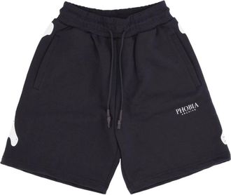 Phobia Archive Homme, Sport, Noir, Taille: L Skeleton Print Shorts