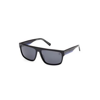 Timberland Polarisierte rechteckige Sonnenbrille - - Accessories - Herren - Schwarzk - 60 MM
