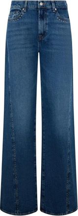 7 For All Mankind Femme, Jeans, Bleu, Taille: W26 Jeans
