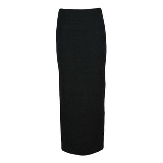Alberta Ferretti Gonna lunga in boucl&egrave; - - Skirts - Damen - Schwarzk - L