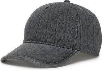 Calvin Klein Cap Denim Emblem Burnout LV04F5042G Grau