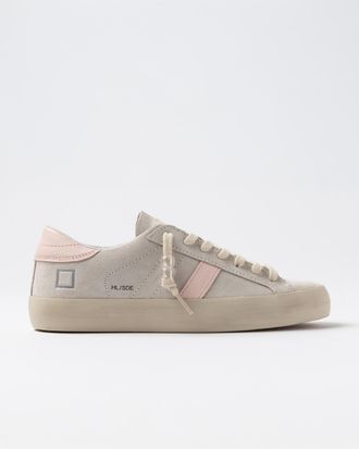 D.A.T.E. hill low suede milk