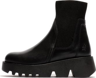 FLY London Fly London Damen Zool317fly Fashion Boot, Schwarz, 35 EU