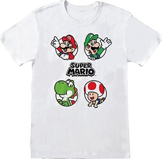 Nintendo T-Shirt - Adulte (M) (Blanc)