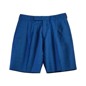 Paul Smith Bermuda Formali Lana e Mohair - - Shorts - Herren - Blau - M