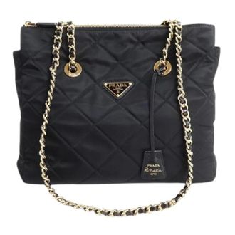 Prada Pre-owned Nylon Shoulder Bag - - Pre-owned - Damen - Schwarzk - ONE SIZE