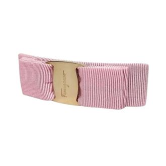 Ferragamo Pre-owned Stoff haarspangen - - Pre-owned - Damen - Rosa - ONE SIZE