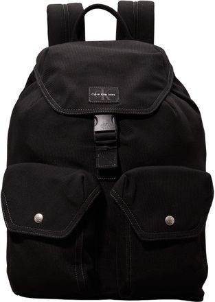 Calvin Klein Herren Rucksack Essentials Flap Sportlich, Schwarz (Black), Einheitsgr&ouml;&szlig;e