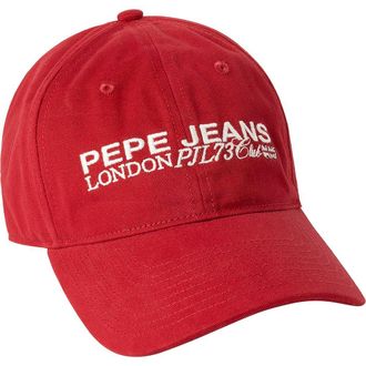 Pepe Jeans London Herren Steven Cap Verschluss, Rot (Rugy Red), Einheitsgröße