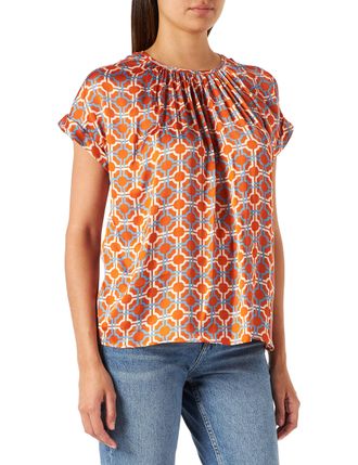 Seidensticker Damen 133191-63 Bluse, Orange, 38