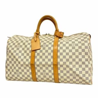 Louis Vuitton unisex, Pre-owned, Blanc, Taille: ONE Size Sac Boston Pre-owned