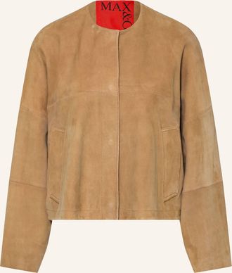 Max & Co. Max & Co. Lederjacke Curva braun