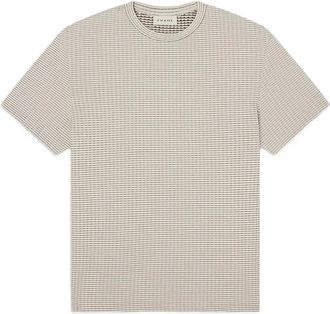 Frame Denim t-shirt à rayures - Blanc