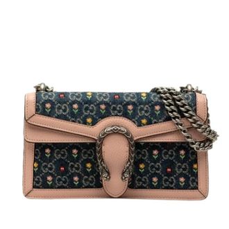Gucci Sac bandouli&egrave;re Dionysus Pre-owned - Femme - Pre-owned - Bleu - Taille: ONE Size