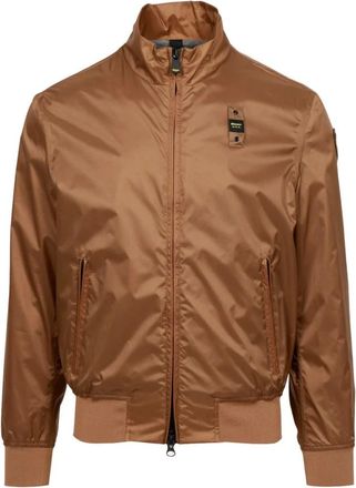 Blauer Homme, Vestes, Brun, Taille: XL Bomber Jacket