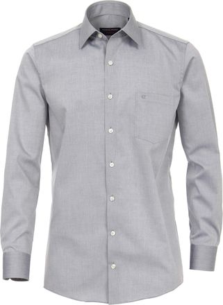 Casamoda Casamoda Comfort Fit Hemd super Langer Arm Popeline Graphit Größe 54