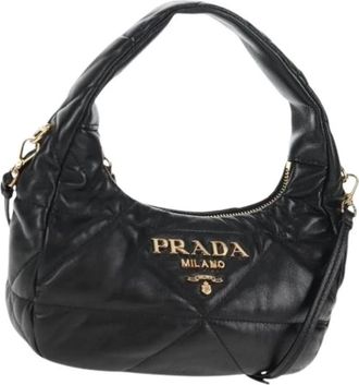 Prada Sac bandouli&egrave;re vintage Pre-owned - Femme - Pre-owned - Noir - Taille: ONE Size