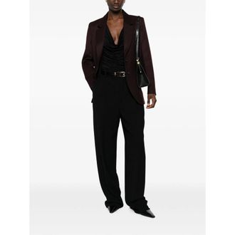 Victoria Beckham Acai Blazer - Brown