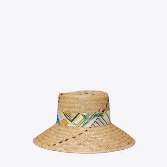 Tory Burch Strohhut mit Band