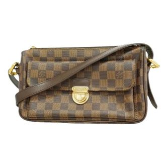 Louis Vuitton Sac bandouli&egrave;re vintage doccasion - Femme - Pre-owned - Brun - Taille: ONE Size