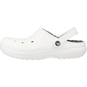 Crocs Femme, Chaussures, Blanc, Taille: 37 EU Sabot Classique Doubl&eacute;