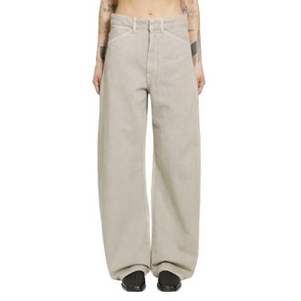 Christophe Lemaire Curved Twill Trousers