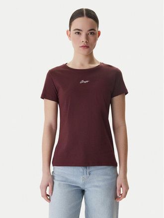 HUGO BOSS T-Shirt Elove 50554696 Braun Slim Fit