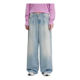 Karl Lagerfeld Jean large - Femme - Jeans - Bleu - Taille: W28