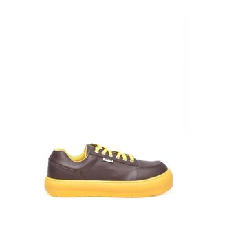 Sunnei Leder-Sneaker mit Gummisohle - - Shoes - Herren - Braun - 41 EU