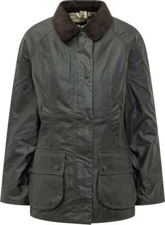 Barbour Femme, Vestes, Vert, Taille: 42 FR Beadnell Wax Jacket