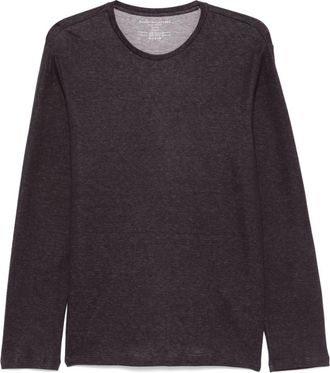 Majestic Filatures T-Shirt aus Bio-Baumwolle - Schwarz