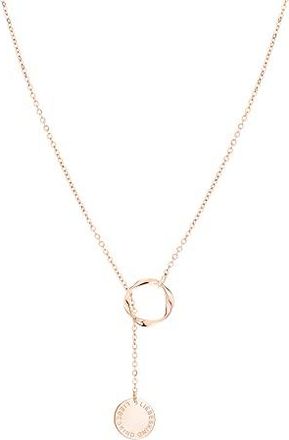 Liebeskind LJ-0993-N-45 Collier, Or Rose (Placage Ionique)