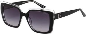 Guess Femme, Accessoires, Noir, Taille: 52 MM Lunettes de soleil