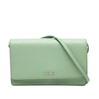 Prada Pre-owned Wallet on Strap - - Pre-owned - Damen - Gr&uuml;n - ONE SIZE