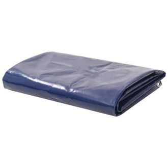 vidaXL Abdeckplane 650 g/m&sup2; 4x4 m Blau - Vidaxl