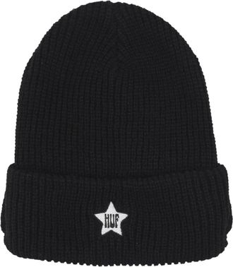 HUF Schwarze Visor Beanie M&uuml;tze - - Accessories - Herren - Schwarzk - ONE SIZE