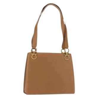 Ferragamo Pre-owned Schultertasche - - Pre-owned - Damen - Beige - ONE SIZE