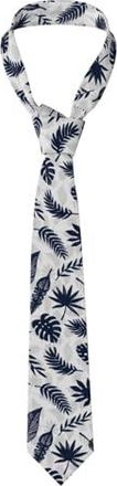 Generic Cravate Pour Homme Arbre &Agrave; Feuilles Tropicales DHawa&iuml; Fine Necktie Tendance Cravates Homme Pour Travail C&eacute;l&eacute;brations Remise De Dipl&ocirc;me