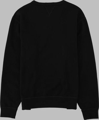 Polo Ralph Lauren Embroidered Logo Cotton-Blend Sweatshirt - Black