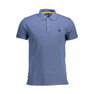 Timberland Klassisches Kurzarm-Polohemd - - Tops - Herren - Blau - S