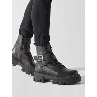 Steve Madden Schn&uuml;rstiefeletten Steve Madden Mae SM19000034 SM19000034-017 Schwarz