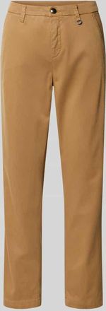 M.A.C Chino mit Label-Detail Modell CHINO TURN UP