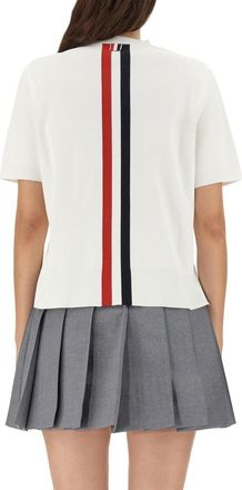 Thom Browne Boxy Fit T-Shirt - White