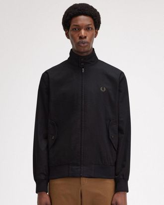 Fred Perry Herren Harrington-Jacke