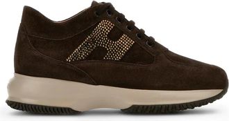 Hogan Damen, Schuhe, Braun, 37 EUGröße