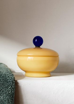 Mango Pot de bain en borosilicate couleur jaune - Home - Taille unique - MANGO HOME