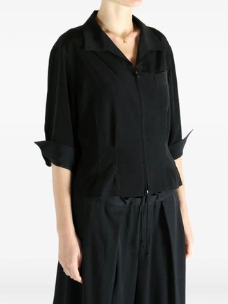 Yohji Yamamoto 3/4 Sleeve Blouse