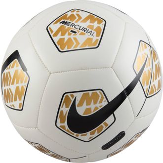 Nike Nike MERC Fade Fu&szlig;ball, White/Gold/Black, 5