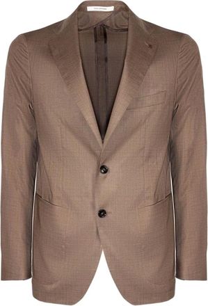 Tagliatore Homme, Vestes, Brun, Taille: 2XL Tagliatore Vestes Brown