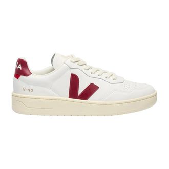 Veja Wei&szlig;e Ledersneakers mit Wildleder-Paneelen - - Shoes - Damen - Wei&szlig; - 37 EU
